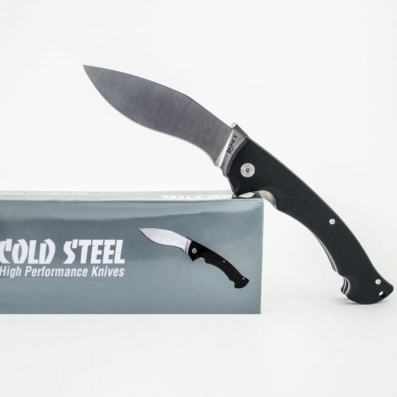 Висок клас среден сгъваем KUKRI нож COLD STEEL RAJAH II 60V, мачете ...